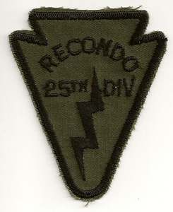 25th Div Recondo patch ? - ARMY AND USAAF - U.S. Militaria Forum