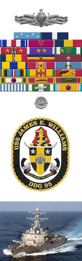 "V" device for Silver Star? MoH recipient James E. Williams, USN ...