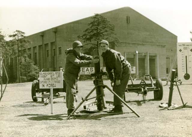 KW CAPTURED MORTARS-CAMP DRAKE JAPAN - SPOILS OF WAR - U.S. Militaria Forum
