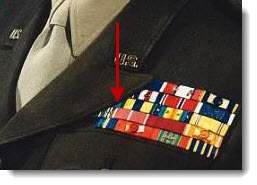 Unknown Ribbon Worn By Gen. George Patton - MEDALS & DECORATIONS - U.S ...