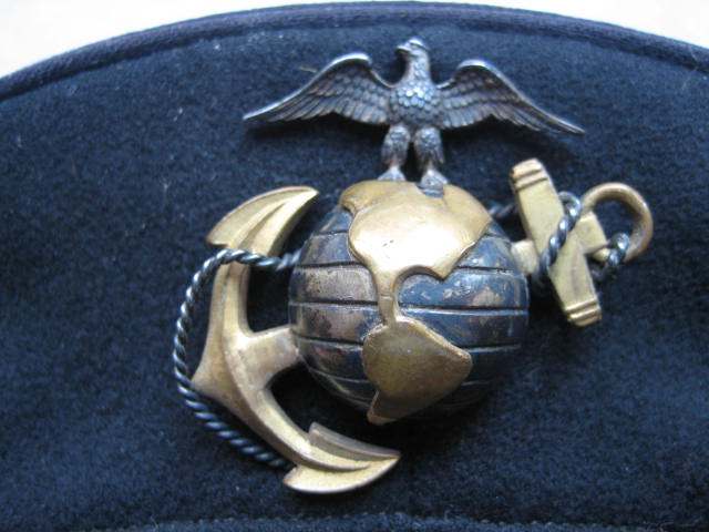 WWI Officers 1917 Visor Hat EGA - MARINE CORPS EGA DISCUSSION - U.S ...