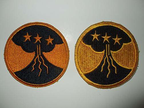 59th and 108th ID Ghost Division Patches - ARMY AND USAAF - U.S ...