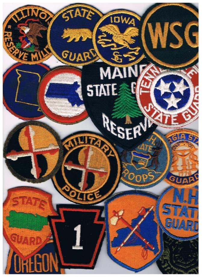 A grab at the brass ring: My haul of State Guard and National Guard OCS ...