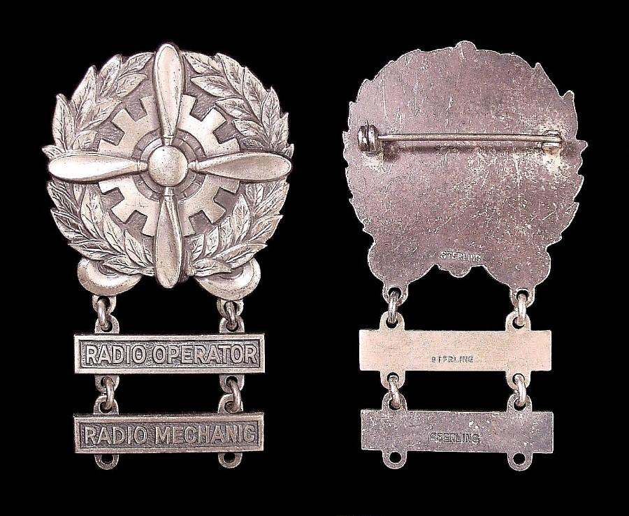 USAAF Technician Qualification Badges - Page 2 - ARMY (INCLUDING USAAC ...