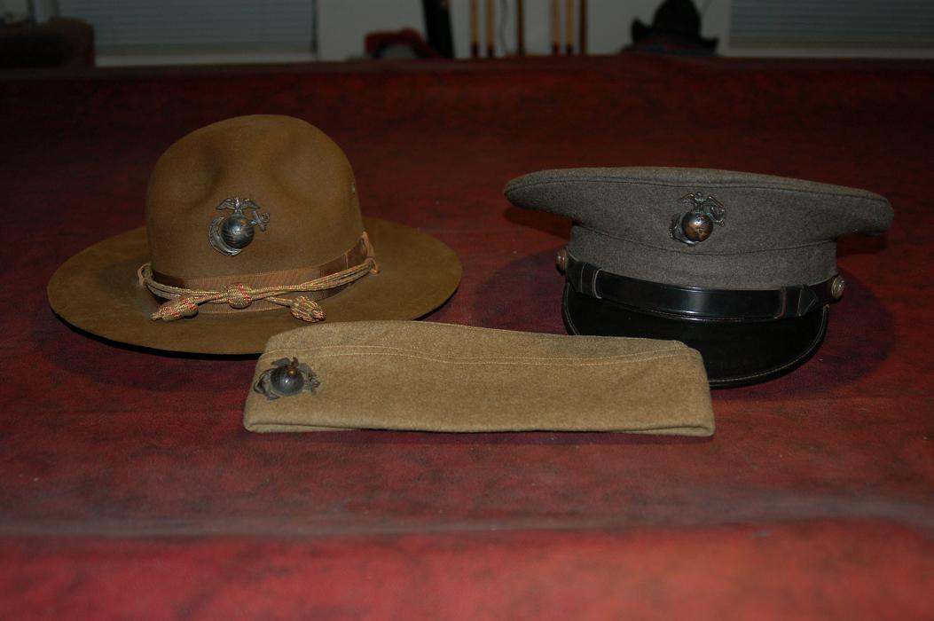 Gone Green! USMC "green" covers inception to WWII - UNIFORMS - U.S ...