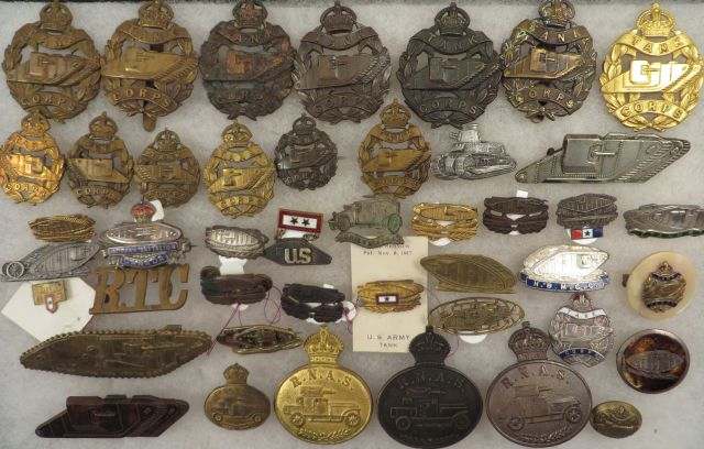 WWI Armor Insignia Collection or Accumulation? - BRANCH OF SERVICE ...