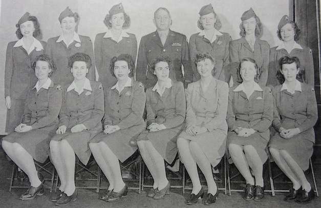 WWII U.S. Army Hostess Patch Being Worn - ARMY AND USAAF - U.S ...