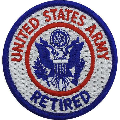 Army Badge: Retired Service Identification Badge - ARMY (INCLUDING ...