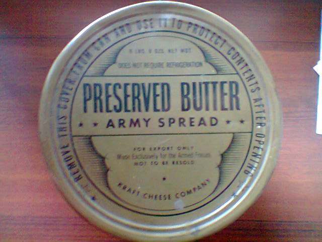 WW2 Canned butter - FIELD & PERSONAL GEAR SECTION - U.S. Militaria Forum