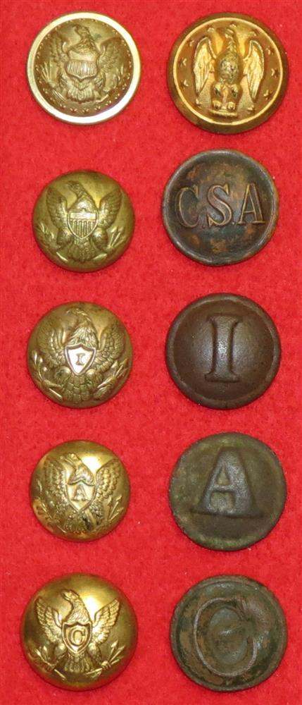 Which Confederate button? - (1861-1865) AMERICAN CIVIL WAR - The War ...