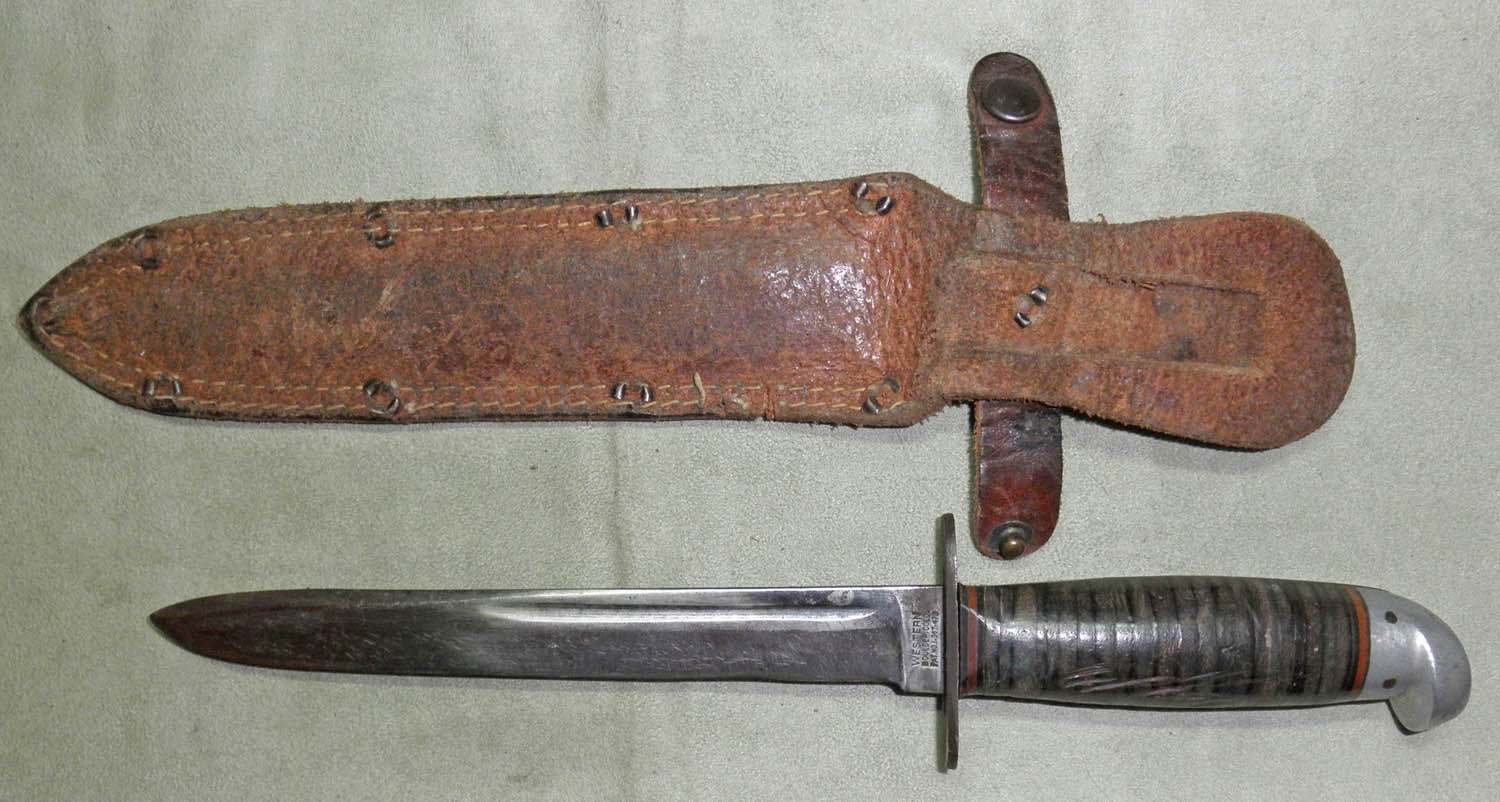 Western L77 with Sheath - EDGED WEAPONS - U.S. Militaria Forum