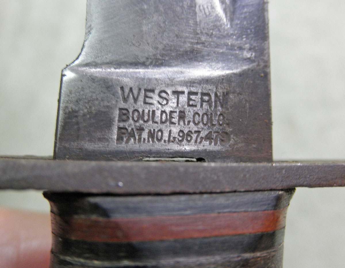 Western L77 with Sheath - EDGED WEAPONS - U.S. Militaria Forum