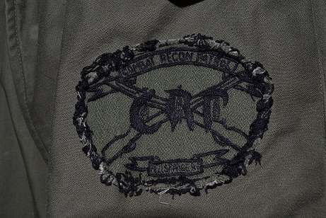 M-65 jacket w/ Phu Loi Patrol scroll, Combat Recon Patrol patch ...