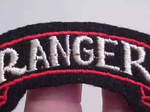 A WW2 era 6th Ranger scroll - ARMY AND USAAF - U.S. Militaria Forum