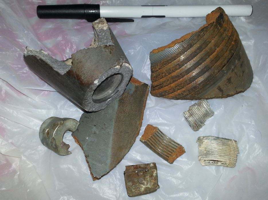 Mortar Shrapnel from Iraq - SPOILS OF WAR - U.S. Militaria Forum