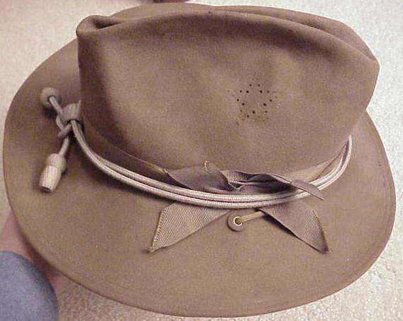1889 Campaign Hat - (1898-1916) SPANISH AMERICAN WAR, BOXER REBELLION ...