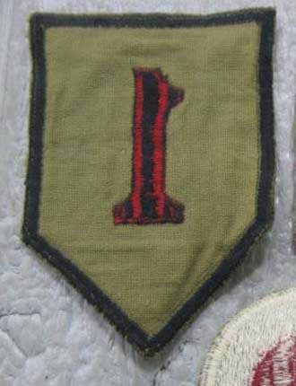 1st Infantry Division patches collection - ARMY AND USAAF - U.S ...