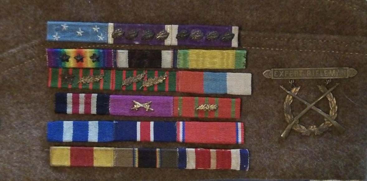 Medal of Honor Ribbon Bar--Charles D. Barger - MEDALS & DECORATIONS - U ...