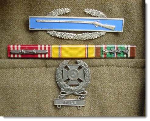 Ribbon bar on Ike jacket - UNIFORMS - U.S. Militaria Forum