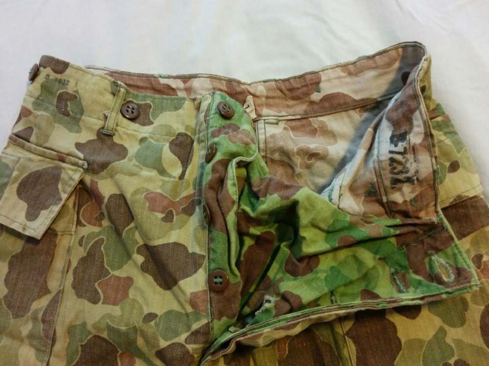 WWII Army camouflage pants - CAMOUFLAGE UNIFORMS - U.S. Militaria Forum