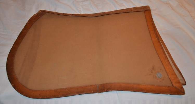 USMC Saddle Cloth /w Leather EGA - (1917-1919) WORLD WAR ONE, RUSSIAN ...