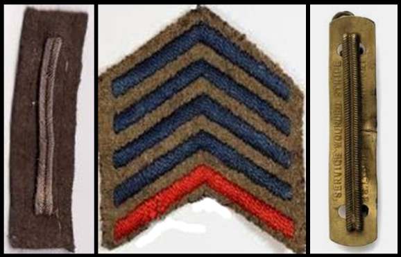 World War I War Service Chevrons - Page 5 - (1917-1919) WORLD WAR ONE ...