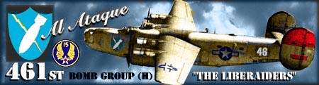 461st Bomb group (H) crude theater made DIs. - DISTINCTIVE UNIT ...