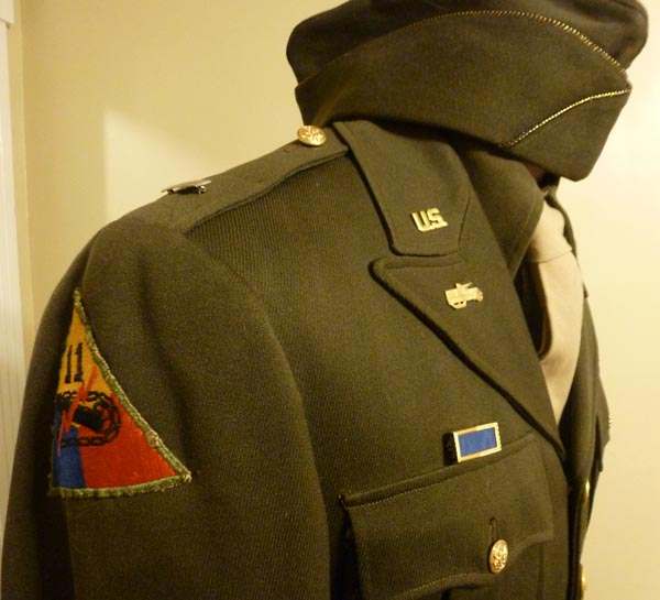 WW2 Armor officer uniforms: 2nd AD & 705th TD - UNIFORMS - U.S ...