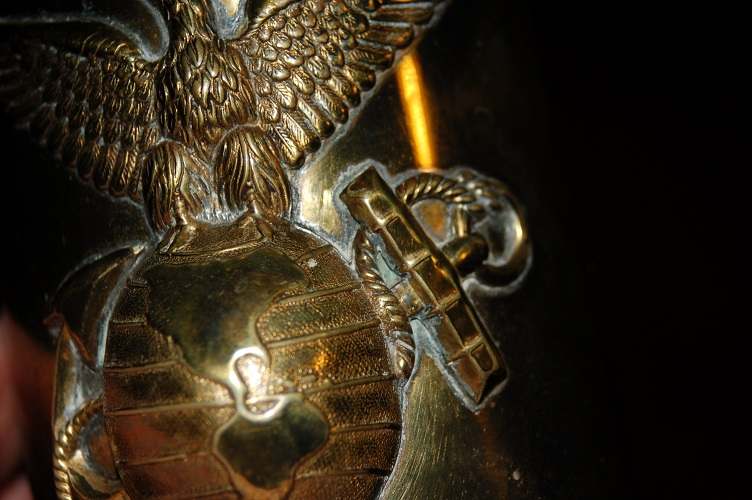 USMC 1892 Enlisted EGA Brass Tankard - UNOFFICIAL MILITARY AWARDS ...