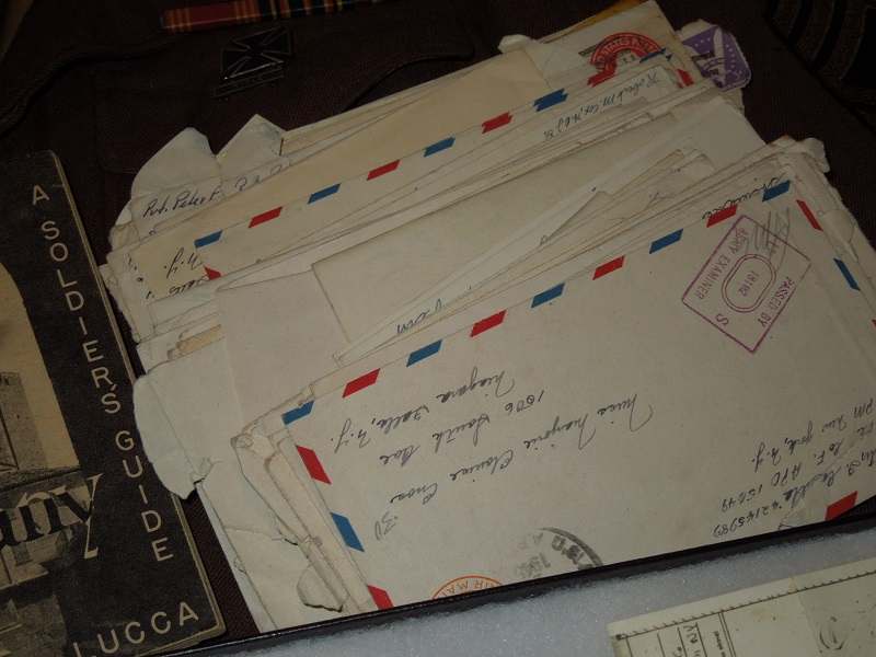 WWII 248th Field Arty Bn Uniform, Scroll, Paper, Insignia Grouping ...