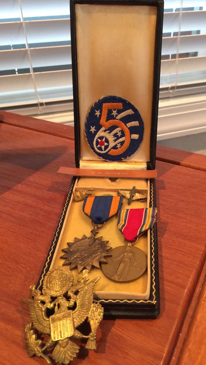 501st Bomb Squadron "Air Apache" Pilot Uniform & Medal Group; From the ...