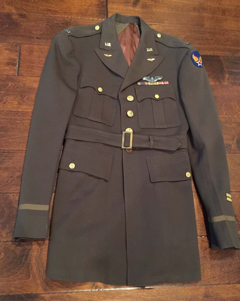 501st Bomb Squadron "Air Apache" Pilot Uniform & Medal Group; From the ...