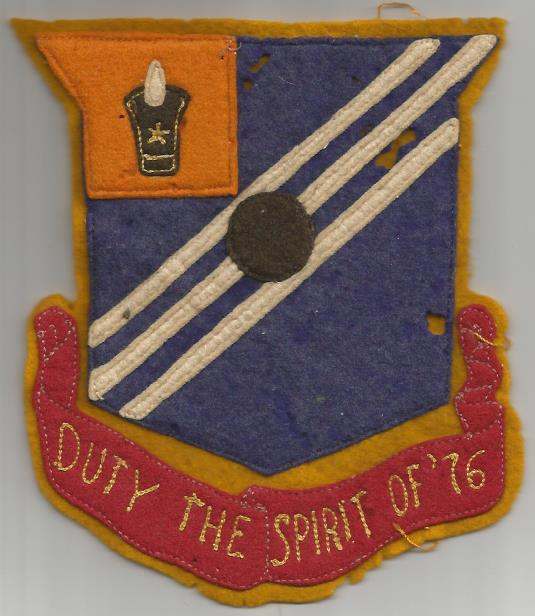 76th Field Artillery layered large DI patch - ARMY AND USAAF - U.S ...