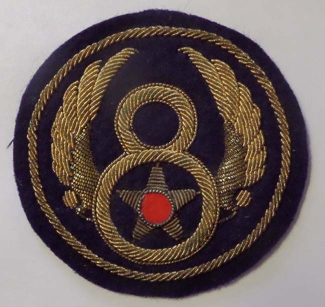 8th AAf Bullion Patch for Review - ARMY AND USAAF - U.S. Militaria Forum