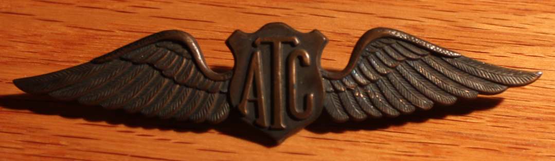 Air Transport Command (ATC) Co-Pilot Wings - WING BADGES - U.S ...