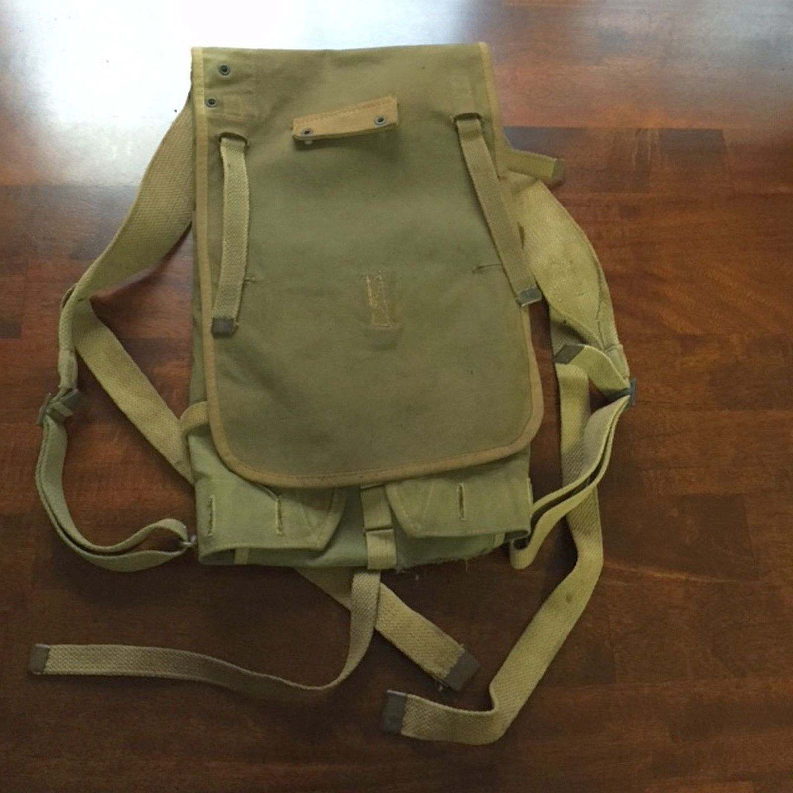 Pre War USMC P1912 Haversack - FIELD & PERSONAL GEAR SECTION - U.S ...