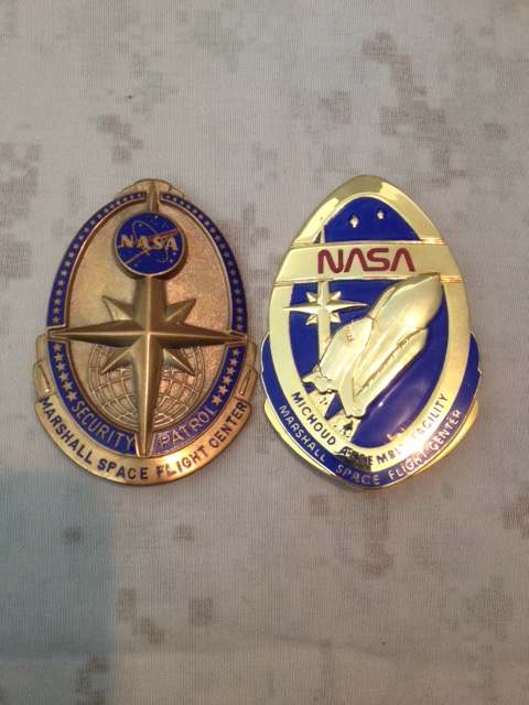 Nasa Protective Service Badges