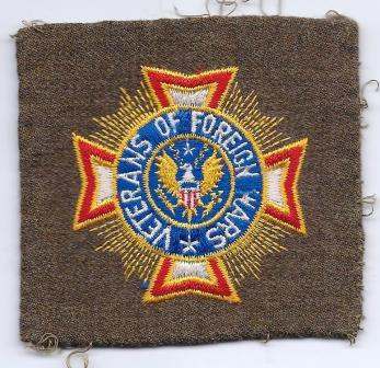 VFW patch - VETERANS' ORGANIZATIONS - U.S. Militaria Forum