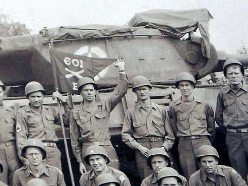 Insignia 601st tank destroyer battalion - ARMY AND USAAF - U.S ...