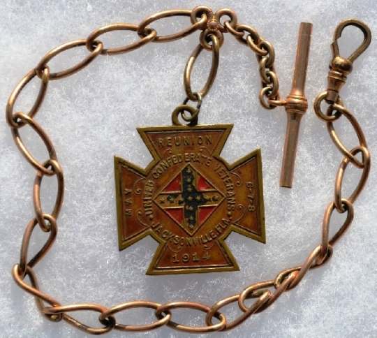Confederate Veteran's UCV Reunion Badges - (1861-1865) AMERICAN CIVIL ...