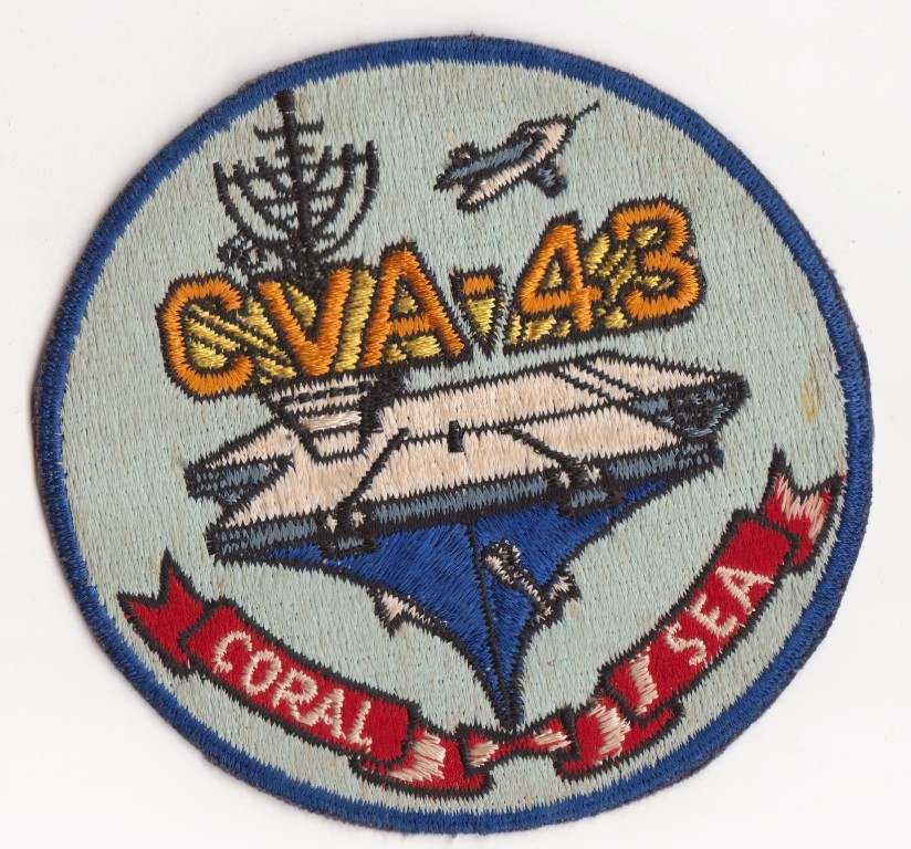 USS Coral Sea CV-43 Patch - NAVY, COAST GUARD AND OTHER SEA SERVICES ...