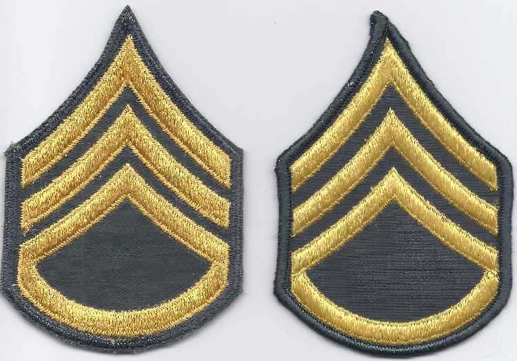 Gold edged chevrons? - ARMY (INCLUDING USAAC/AAF) - U.S. Militaria Forum