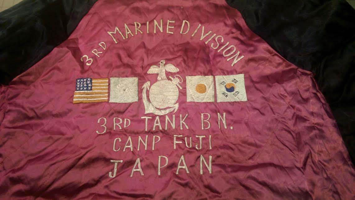 3rd Marine Division, 3rd Tank Battalion Tour Jacket - VETERANS ...