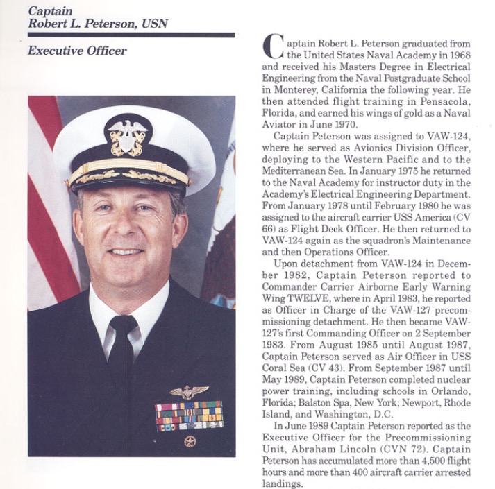 USS Abraham Lincoln Ship's Wheel - MILITARY SHIPS AND VESSELS - U.S ...