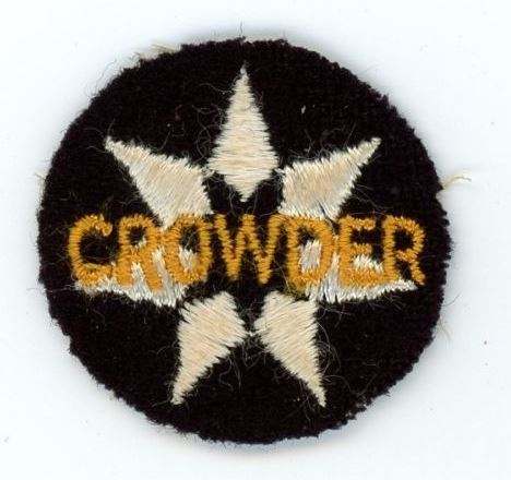 Camp Crowder patch on this Ww2 hat? - ARMY AND USAAF - U.S. Militaria Forum