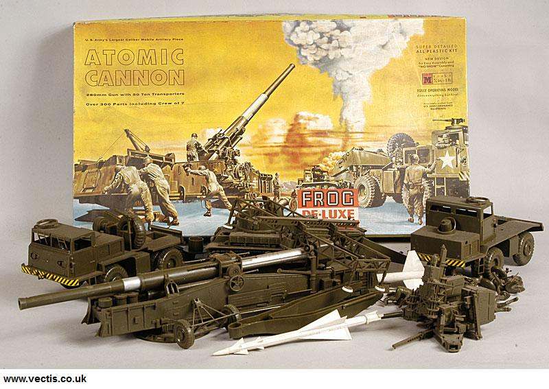 Atomic Cannon Model Scale