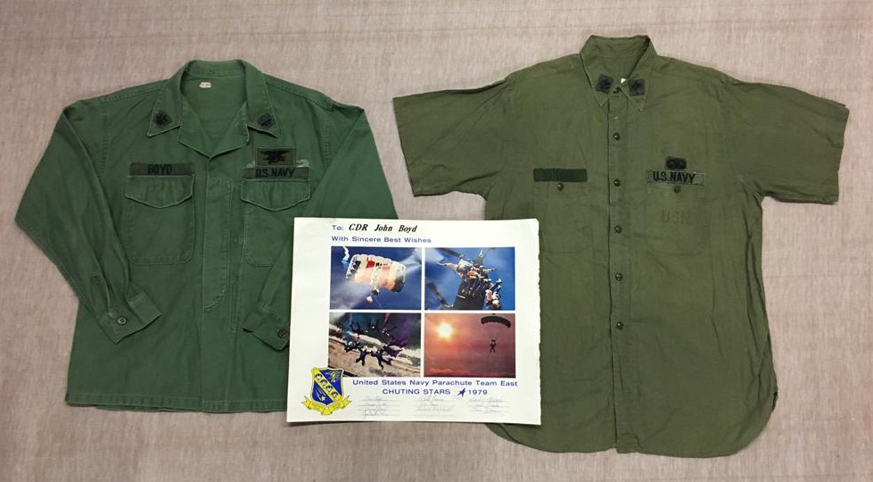 Early Navy UDT - SEAL Utility Shirts, ID'd - NAVAL & SEA SERVICE ...