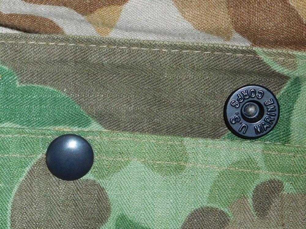 WWII Marine Corps P44 Camouflage HBT Jacket - CAMOUFLAGE UNIFORMS - U.S ...