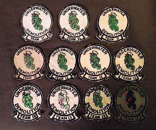60's/70's UDT shoulder patches. - NAVY, COAST GUARD AND OTHER SEA ...