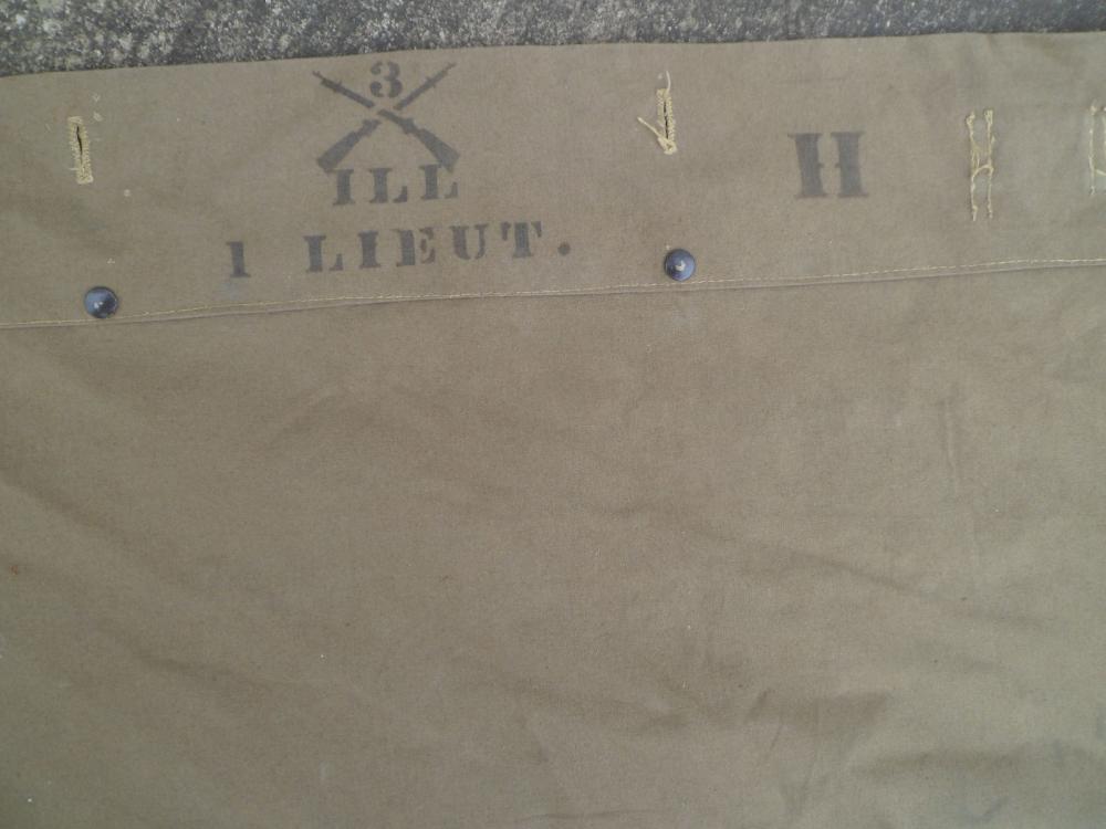 USMC shelter with infantry marking - FIELD & PERSONAL GEAR SECTION - U ...